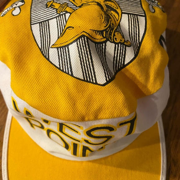 west point | Accessories | White And Yellow West Point Cap | Poshmark